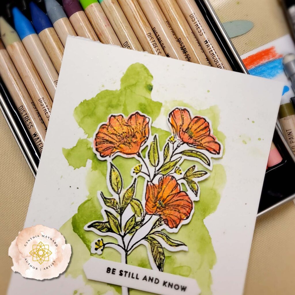 Papercraft Society & Distress Watercolor Pencils