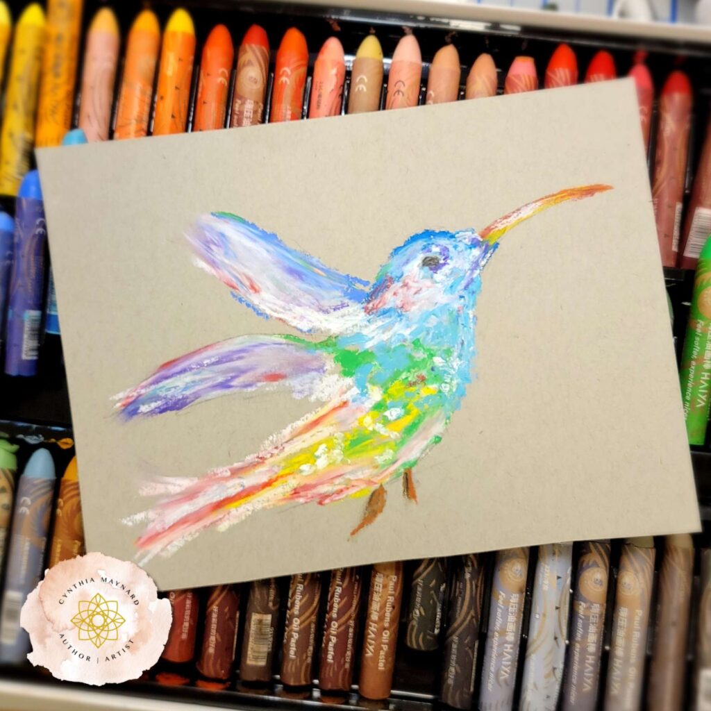 Oil Pastel Paintings!