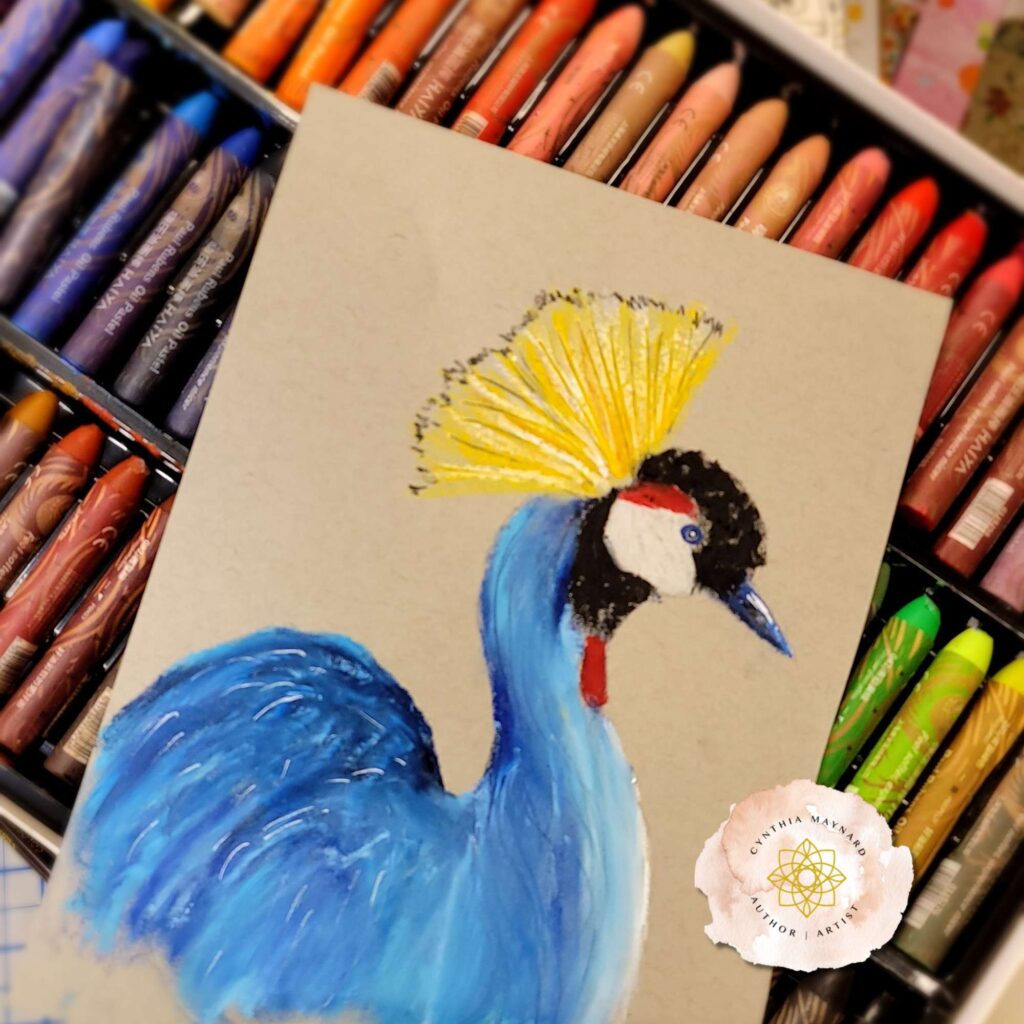 Oil Pastel Paintings!